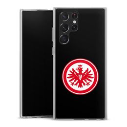 DeinDesign Galaxy S22 Ultra Handy Silikon H&uuml;lle Case transparent Handyh&uuml;lle Sge Eintracht Frankfurt Eagle Silikon Case