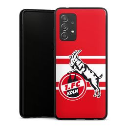 DeinDesign Galaxy A52s 5G Handy Silikon H&uuml;lle Case schwarz Handyh&uuml;lle 1. Fc K&ouml;ln Official Licensed Product Coat Of Arms
