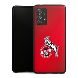 DeinDesign Galaxy A52s 5G Handy Silikon H&uuml;lle Case schwarz Handyh&uuml;lle Effzeh Official Licensed Product 1. Fc K&ouml;ln