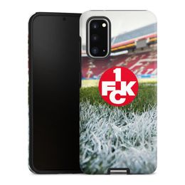 DeinDesign Galaxy S20 Handy Panzer Handyh&uuml;lle robuste Outdoor H&uuml;lle Schutzh&uuml;lle matt Official Licensed Product 1. Fc Kaiserslautern Stadium Tough Case