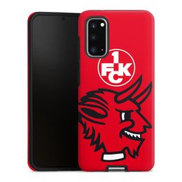 DeinDesign Galaxy S20 Handy Panzer Handyh&uuml;lle robuste Outdoor H&uuml;lle Schutzh&uuml;lle matt Devil 1. Fc Kaiserslautern 1. Fck Tough Case