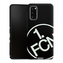 DeinDesign Galaxy S20 Handy Panzer Handyh&uuml;lle robuste Outdoor H&uuml;lle Schutzh&uuml;lle matt Logo 1. Fcn 1. Fc N&uuml;rnberg Tough Case