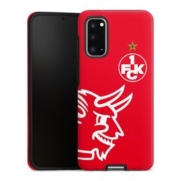 DeinDesign Galaxy S20 Handy Panzer Handyh&uuml;lle robuste Outdoor H&uuml;lle Schutzh&uuml;lle matt Star Devil 1. Fc Kaiserslautern Tough Case