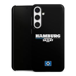 DeinDesign Galaxy S24+ Handy Premium Case Smartphone Handyh&uuml;lle Schutzh&uuml;lle gl&auml;nzend Hamburg Official Licensed Product Hsv Premium Case