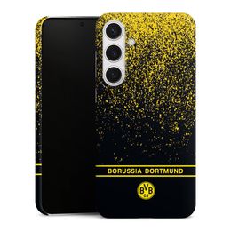 DeinDesign Galaxy S24+ Handy Premium Case Smartphone Handyh&uuml;lle Schutzh&uuml;lle gl&auml;nzend Ombre Borussia Dortmund Bvb Premium Case