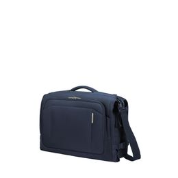 Aufbewahrungstasche Samsonite, Damen, Gr. B/H/T: 57cm x 36cm x 17cm, blau, Taschen, mit Rei&szlig;verschluss, mit Schulterriemen, pflegeleicht