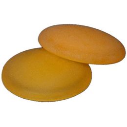 Dekomagnet Liedeco, gelb (honigfarben), &Oslash;:3cm, Materialmix, Gardinenbefestigungen, f&uuml;r metallische Fl&auml;chen