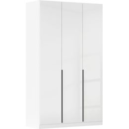 Dreht&uuml;renschrank OTTO HOME "Kleiderschrank Schrank Garderobe AGORDO Schlafzimmer", wei&szlig; (alpinwei&szlig;, hochglanz wei&szlig;), B:136cm H:229cm T:54cm, Holzwerkstoff, Schr&auml;nke, Dreht&uuml;renschrank, durchdachte Innenausstattung, in 8 Breiten und 2 H&ouml;hen MADE IN GERMANY, Topseller