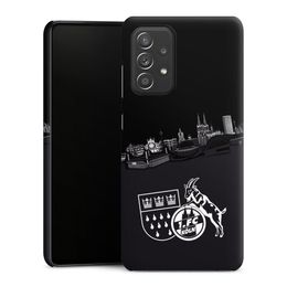 DeinDesign Galaxy A52s 5G Handy Premium Case Smartphone Handyh&uuml;lle Schutzh&uuml;lle matt 1. Fc K&ouml;ln Official Licensed Product Skyline Premium Case