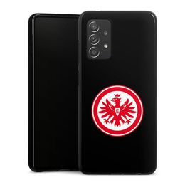 DeinDesign Galaxy A52s 5G Handy Silikon H&uuml;lle Case schwarz Handyh&uuml;lle Eintracht Frankfurt Sge Eagle