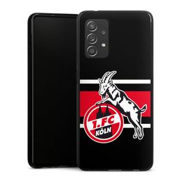 DeinDesign Galaxy A52s 5G Handy Silikon H&uuml;lle Case schwarz Handyh&uuml;lle 1. Fc K&ouml;ln Official Licensed Product Logo