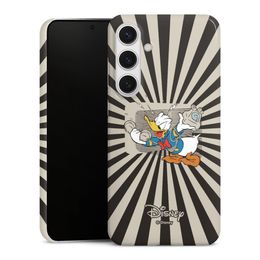 DeinDesign Galaxy S24+ Handy Premium Case Smartphone Handyh&uuml;lle Schutzh&uuml;lle gl&auml;nzend Official Licensed Product Donald Duck Disney Premium Case