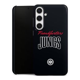 DeinDesign Galaxy S24+ Handy Premium Case Smartphone Handyh&uuml;lle Schutzh&uuml;lle gl&auml;nzend Eintracht Frankfurt Sge Official Licensed Product Premium Case