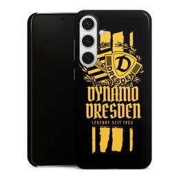 DeinDesign Galaxy S24+ Handy Premium Case Smartphone Handyh&uuml;lle Schutzh&uuml;lle gl&auml;nzend Sg Dynamo Dresden Statement Sgd Premium Case