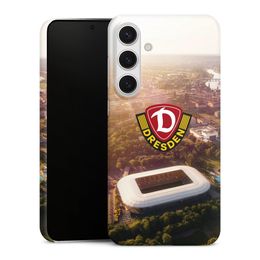 DeinDesign Galaxy S24+ Handy Premium Case Smartphone Handyh&uuml;lle Schutzh&uuml;lle gl&auml;nzend Sgd Sg Dynamo Dresden Stadium Premium Case