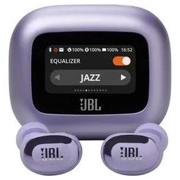 JBL wireless In-Ear-Kopfh&ouml;rer "LIVE BUDS 3", lila (violett), B:10cm H:6cm T:19cm, Kopfh&ouml;rer, True Adaptive Noise Cancelling, IP55, Personi-Fi 3.0