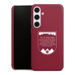 DeinDesign Galaxy S24+ Handy Premium Case Smartphone Handyh&uuml;lle Schutzh&uuml;lle gl&auml;nzend 1. Fc N&uuml;rnberg Bundesliga Merchandise Premium Case