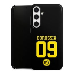 DeinDesign Galaxy S24+ Handy Premium Case Smartphone Handyh&uuml;lle Schutzh&uuml;lle gl&auml;nzend Jersey Bvb Borussia Dortmund Premium Case