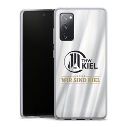 DeinDesign Galaxy S20 FE 5G Handy Silikon H&uuml;lle Case transparent Handyh&uuml;lle Handball Official Licensed Product Thw Kiel Silikon Case