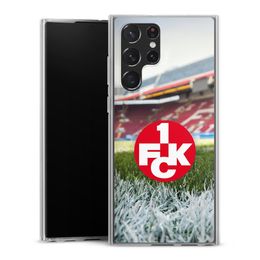 DeinDesign Galaxy S22 Ultra Handy Silikon H&uuml;lle Case transparent Handyh&uuml;lle Official Licensed Product 1. Fc Kaiserslautern Stadium Silikon Case