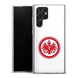 DeinDesign Galaxy S22 Ultra Handy Silikon H&uuml;lle Case transparent Handyh&uuml;lle Official Licensed Product Sge Eintracht Frankfurt Silikon Case