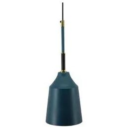 Kayoom H&auml;ngeleuchte "H&auml;ngelampe Caja 287", blau, 1, H: 45cm, 1 Stk., Leuchten, puristisches Design, vielseitig kombinierbar, H&auml;ngeleuchte