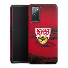DeinDesign Galaxy S20 FE 5G Handy Panzer Handyh&uuml;lle robuste Outdoor H&uuml;lle Schutzh&uuml;lle gl&auml;nzend Vfb Stuttgart Official Licensed Product Stadium Tough Case