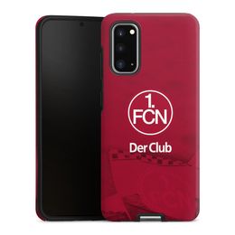 DeinDesign Galaxy S20 Handy Panzer Handyh&uuml;lle robuste Outdoor H&uuml;lle Schutzh&uuml;lle matt Official Licensed Product Bundesliga 1. Fc N&uuml;rnberg Tough Case