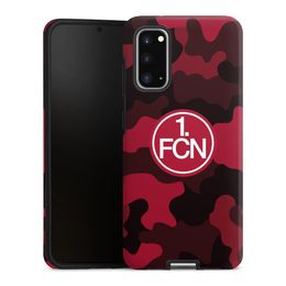 DeinDesign Galaxy S20 Handy Panzer Handyh&uuml;lle robuste Outdoor H&uuml;lle Schutzh&uuml;lle matt Logo 1. Fcn 1. Fc N&uuml;rnberg Tough Case