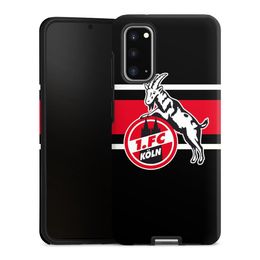 DeinDesign Galaxy S20 Handy Panzer Handyh&uuml;lle robuste Outdoor H&uuml;lle Schutzh&uuml;lle matt Official Licensed Product 1. Fc K&ouml;ln Logo Tough Case