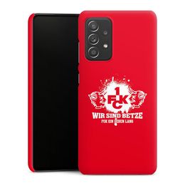 DeinDesign Galaxy A52s 5G Handy Premium Case Smartphone Handyh&uuml;lle Schutzh&uuml;lle matt Spruch 1. Fc Kaiserslautern Official Licensed Product Premium Case