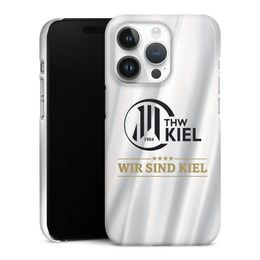 DeinDesign iPhone 14 Pro Handy Premium Case Smartphone Handyh&uuml;lle Schutzh&uuml;lle gl&auml;nzend Official Licensed Product Thw Kiel Handball Premium Case