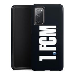 DeinDesign Galaxy S20 FE 5G Handy Panzer Handyh&uuml;lle robuste Outdoor H&uuml;lle Schutzh&uuml;lle gl&auml;nzend Official Licensed Product 1. Fc Magdeburg 1. Fcm Tough Case