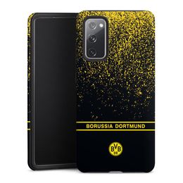 DeinDesign Galaxy S20 FE 5G Handy Panzer Handyh&uuml;lle robuste Outdoor H&uuml;lle Schutzh&uuml;lle gl&auml;nzend Bvb Ombre Borussia Dortmund Tough Case