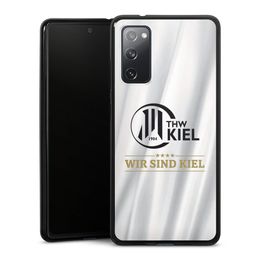 DeinDesign Galaxy S20 FE 5G Handy Silikon H&uuml;lle Case schwarz Handyh&uuml;lle Handball Official Licensed Product Thw Kiel
