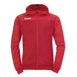 Trainingsjacke Kempa "Trainingsjacke PRIME MULTI Kids", M&auml;dchen, Gr. 128, rot (chilirot, rot), Obermaterial: 100% Polyester PES., Jacken Trainingsjacke