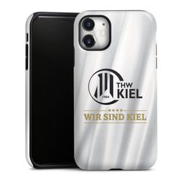 DeinDesign iPhone 11 Handy Panzer Handyh&uuml;lle robuste Outdoor H&uuml;lle Schutzh&uuml;lle gl&auml;nzend Handball Official Licensed Product Thw Kiel Tough Case