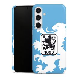 DeinDesign Galaxy S24+ Handy Premium Case Smartphone Handyh&uuml;lle Schutzh&uuml;lle gl&auml;nzend Coat Of Arms Tsv 1860 M&uuml;nchen Official Licensed Product Premium Case