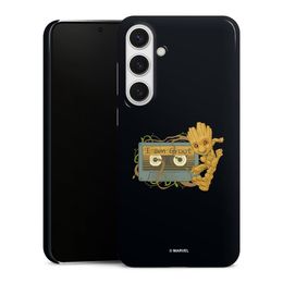 DeinDesign Galaxy S24+ Handy Premium Case Smartphone Handyh&uuml;lle Schutzh&uuml;lle gl&auml;nzend Guardians Of The Galaxy Groot Marvel Premium Case