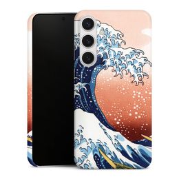 DeinDesign Galaxy S24+ Handy Premium Case Smartphone Handyh&uuml;lle Schutzh&uuml;lle gl&auml;nzend Die Gro&szlig;e Welle Vor Kanagawa Japan Art Premium Case