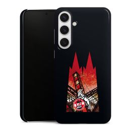 DeinDesign Galaxy S24+ Handy Premium Case Smartphone Handyh&uuml;lle Schutzh&uuml;lle gl&auml;nzend 1. Fc K&ouml;ln Cologne Cathedral Official Licensed Product Premium Case