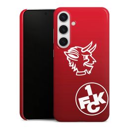 DeinDesign Galaxy S24+ Handy Premium Case Smartphone Handyh&uuml;lle Schutzh&uuml;lle gl&auml;nzend Devil Official Licensed Product 1. Fc Kaiserslautern Premium Case