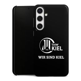 DeinDesign Galaxy S24+ Handy Premium Case Smartphone Handyh&uuml;lle Schutzh&uuml;lle gl&auml;nzend Merchandise Handball Thw Kiel Premium Case