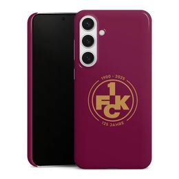 DeinDesign Galaxy S24+ Handy Premium Case Smartphone Handyh&uuml;lle Schutzh&uuml;lle gl&auml;nzend 125 Jahre 1. Fc Kaiserslautern 1. Fck Premium Case