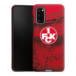 DeinDesign Galaxy S20 Handy Panzer Handyh&uuml;lle robuste Outdoor H&uuml;lle Schutzh&uuml;lle matt 1. Fck 1. Fc Kaiserslautern Official Licensed Product Tough Case
