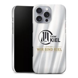 DeinDesign iPhone 16 Pro Max Handy Premium Case Smartphone Handyh&uuml;lle Schutzh&uuml;lle gl&auml;nzend Official Licensed Product Thw Kiel Handball Premium Case