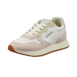 Sneaker Gant "Bevinda", Damen, Gr. 38, rosa (ros&eacute; kombiniert), Nylon, Veloursleder, Schuhe Sneaker, Plateausneaker, Schn&uuml;rschuh mit weicher Lederinnensohle