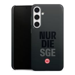 DeinDesign Galaxy S24+ Handy Premium Case Smartphone Handyh&uuml;lle Schutzh&uuml;lle gl&auml;nzend Eintracht Frankfurt Sge Official Licensed Product Premium Case