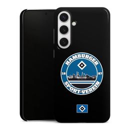 DeinDesign Galaxy S24+ Handy Premium Case Smartphone Handyh&uuml;lle Schutzh&uuml;lle gl&auml;nzend Hsv Logo Hamburger Sv Premium Case