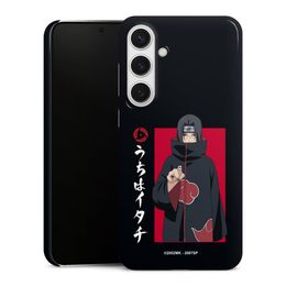 DeinDesign Galaxy S24+ Handy Premium Case Smartphone Handyh&uuml;lle Schutzh&uuml;lle gl&auml;nzend Official Licensed Product Itachi Uchiha Naruto Shippuden Premium Case